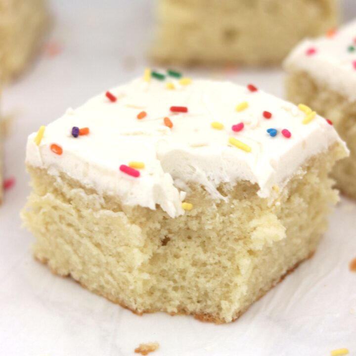 The Best Vanilla Cake Recipe with Oil - BAKED by Blair